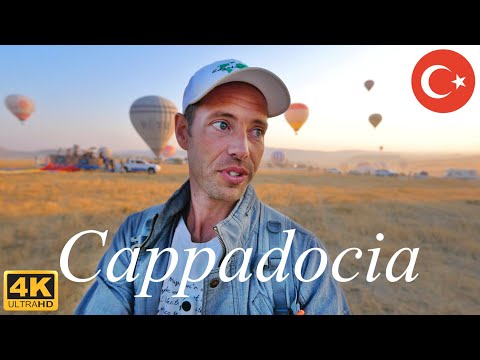 Kapadokya'da yapılacak en iyi şey? sıcak hava balonu yolculuğu! | Türkiye gezi vlogu 🇹🇷