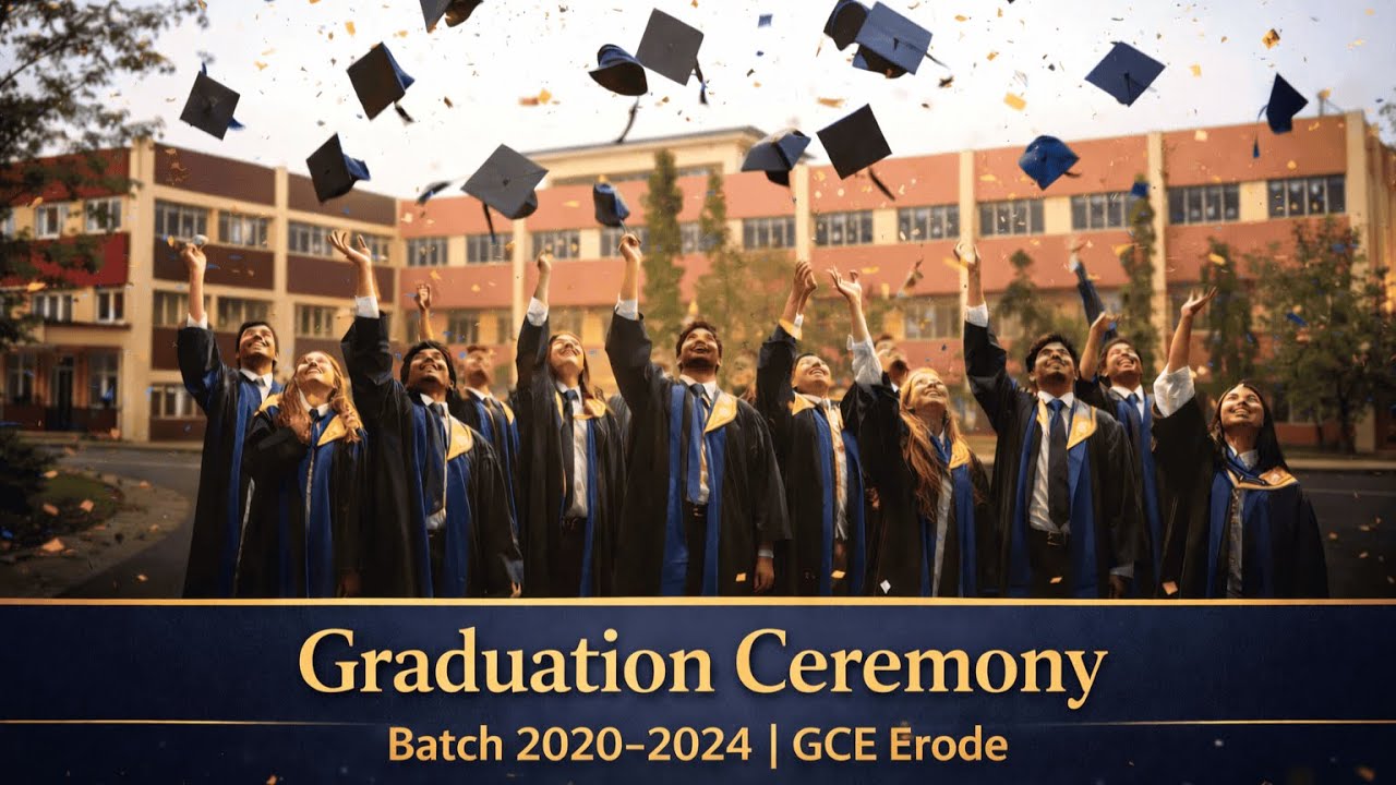 Graduation day | batch 2020 - 2024 | GCE ERODE #gceerode #DOTE # ...