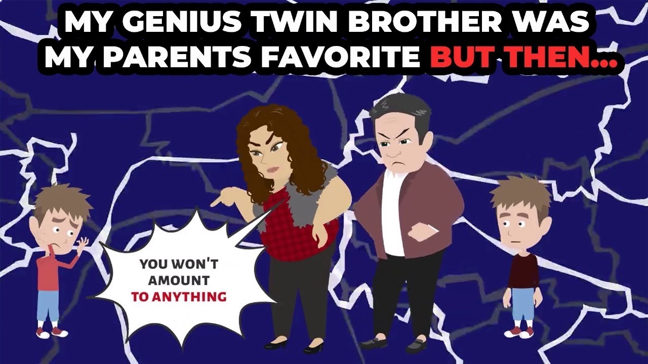 My genius twin brother was my parents favorite but then… - YouTube