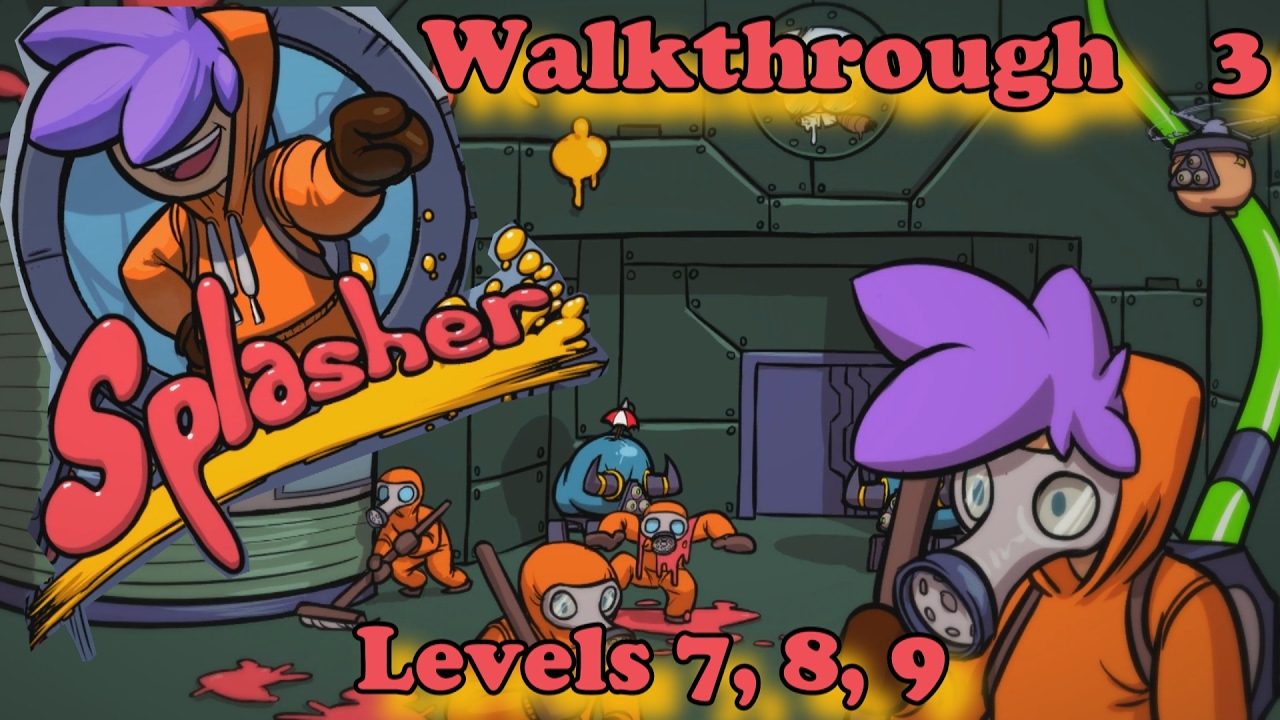 Splasher Walkthrough No Commentary | Splasher Walkthrough Part 3 ...