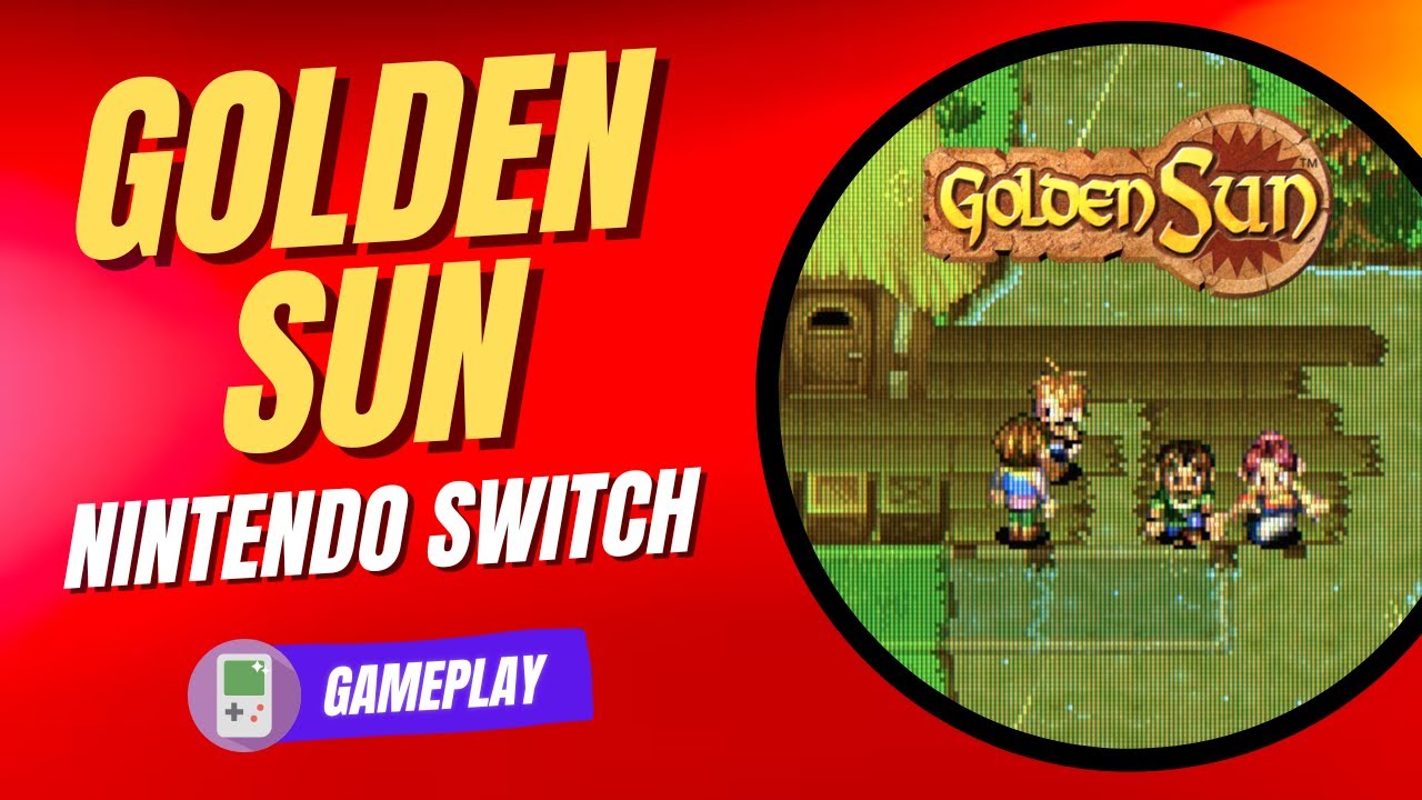 ¡INCREÍBLE! GOLDEN SUN en NINTENDO SWITCH - GAMEPLAY ESPAÑOL (COMENTADO ...