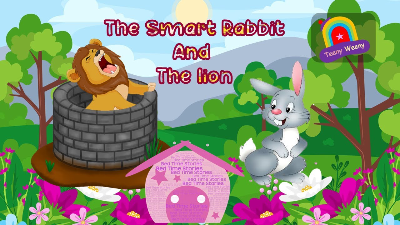 The Smart Rabbit and The Lion - TeenyWeeny Fun Stories - YouTube