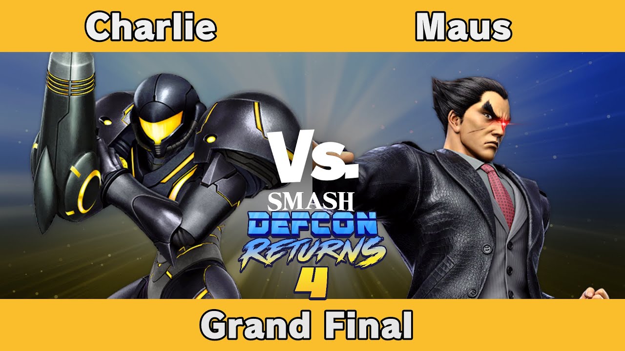 Smash Defcon Returns 4 - Charlie (Samus) vs Maus (Kazuya) - Grand Final ...