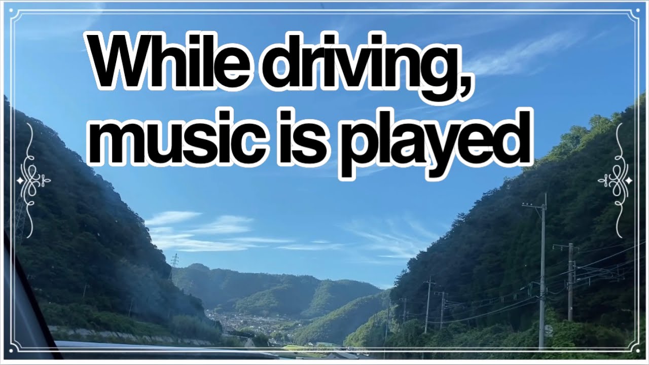 (Relaxing Music) While driving,music played #music #relaxing #explore ...