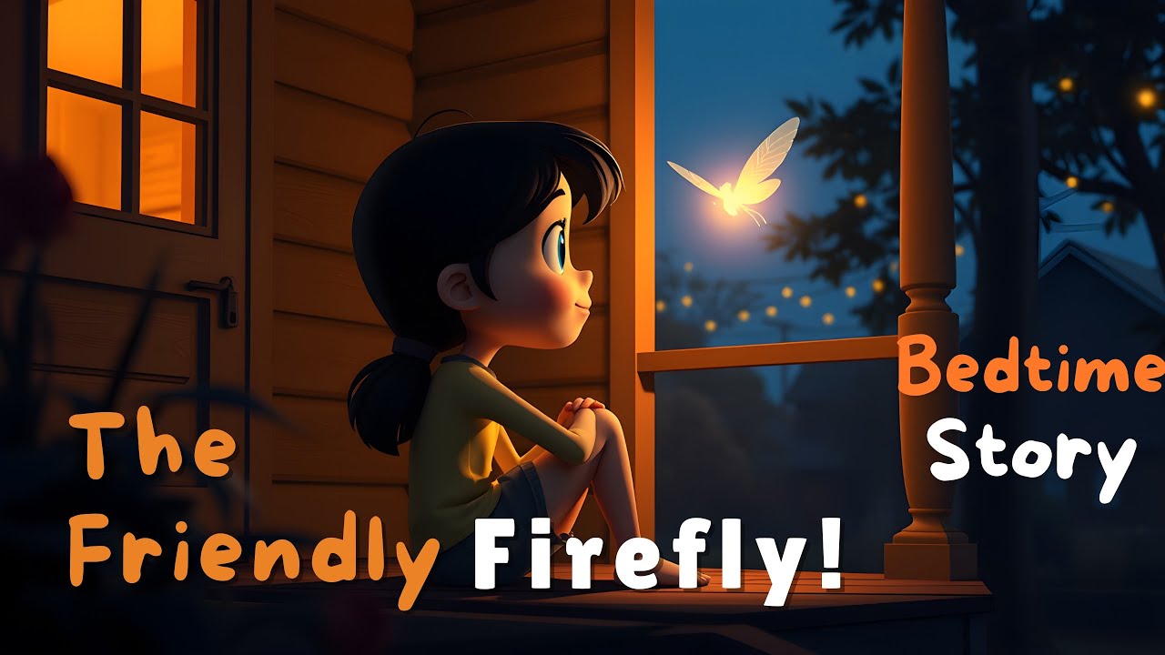 The Friendly Firefly 🐝 | Bedtime Story in English | Calm and Relaxing ...
