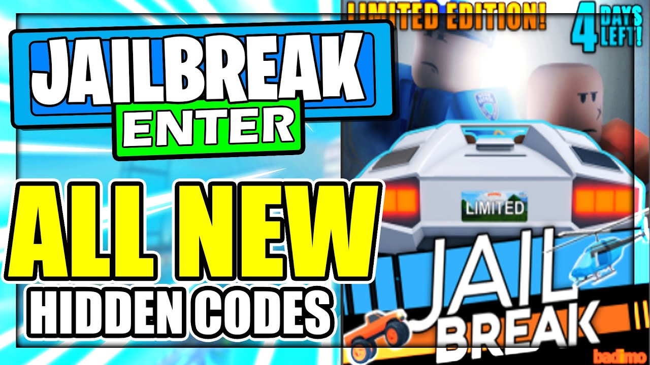 Jailbreak (SEPTEMBER 2021) ALL *NEW* SECRET OP CODES!? Roblox Jailbreak ...