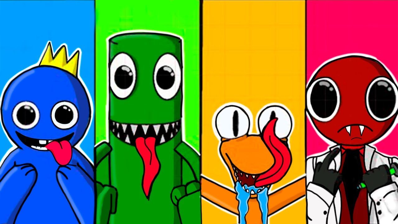 Rainbow Friends Animation Dance - YouTube