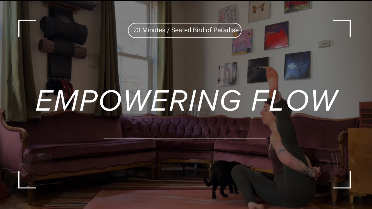 Empowering Flow: Intermediate Yoga with Binds and Fluid Movement | Yoga ...