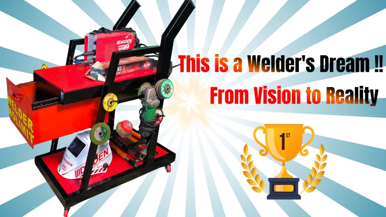 Create Your Ultimate Welding Cart | DIY Welding Tools - YouTube