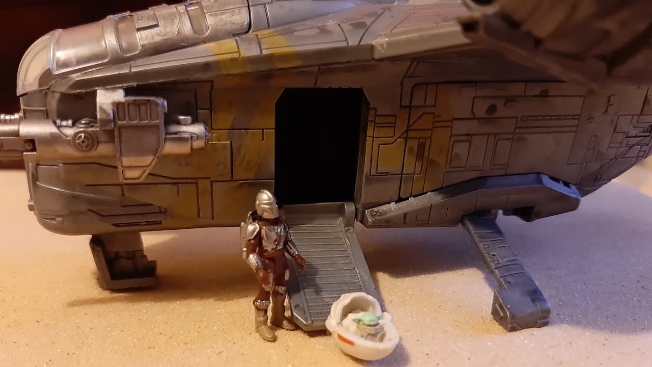 Star Wars Micro Galaxy Squadron Razor Crest and Slave 1 Review - YouTube