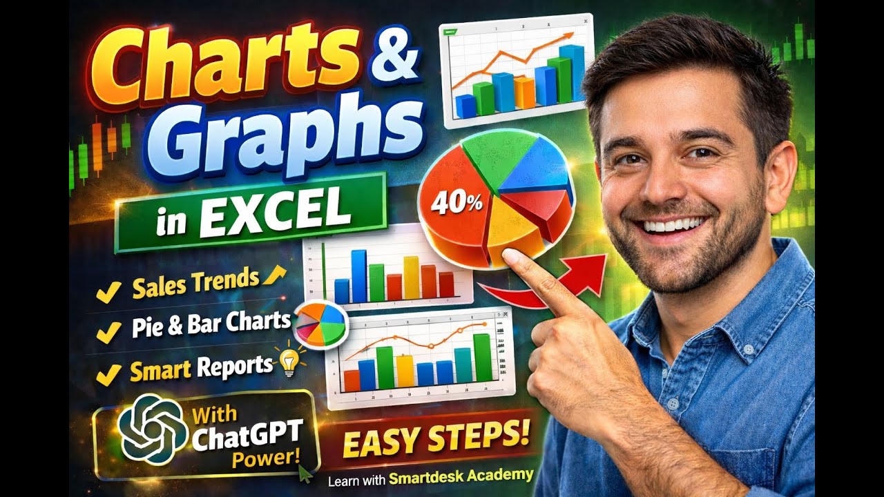Stop Boring Data! Create Stunning Charts & Graphs in Excel with ...