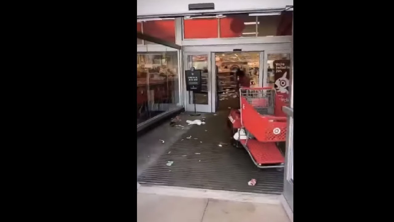 The Inside Of Target Store Completely Wiped Out During Protests In ...