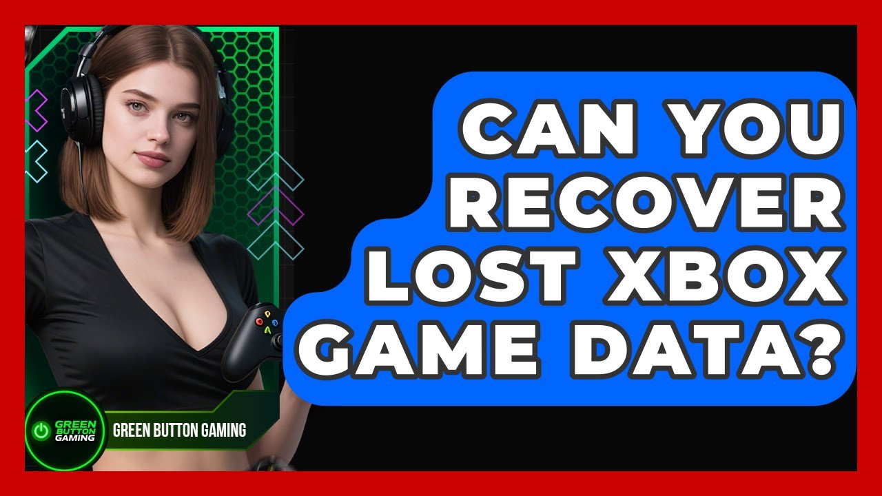 Can You Recover Lost Xbox Game Data? - Green Button Gaming - YouTube