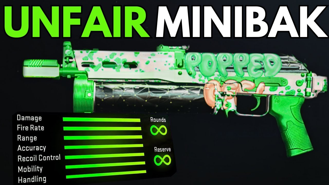 new MINIBAK is *UNFAIR* in WARZONE2! (Best MINIBAK Loadout) - YouTube