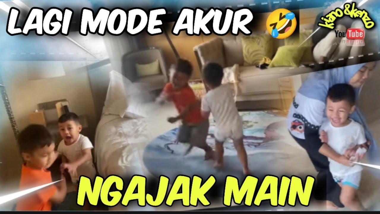 MAIN YUK KAK 🤣‼️LAGI AKUR NIEH, KENZO AJAK MAIN KAKAK, NGAJAK MAIN ...