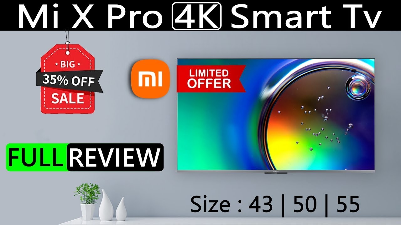 Mi 4K X Pro Google Smart TV🔥Review in tamil 43/50/55 inch | Xiaomi ...