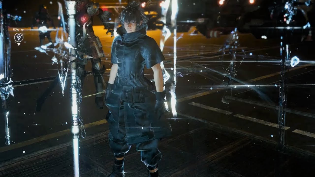 FFXV MOD VERSUSXIII OUTFIT!!WEAPON MOD! - YouTube