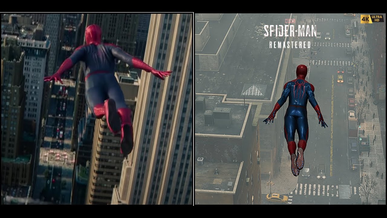 Recreation of Amazing Spider Man 2 Intro Scene - YouTube