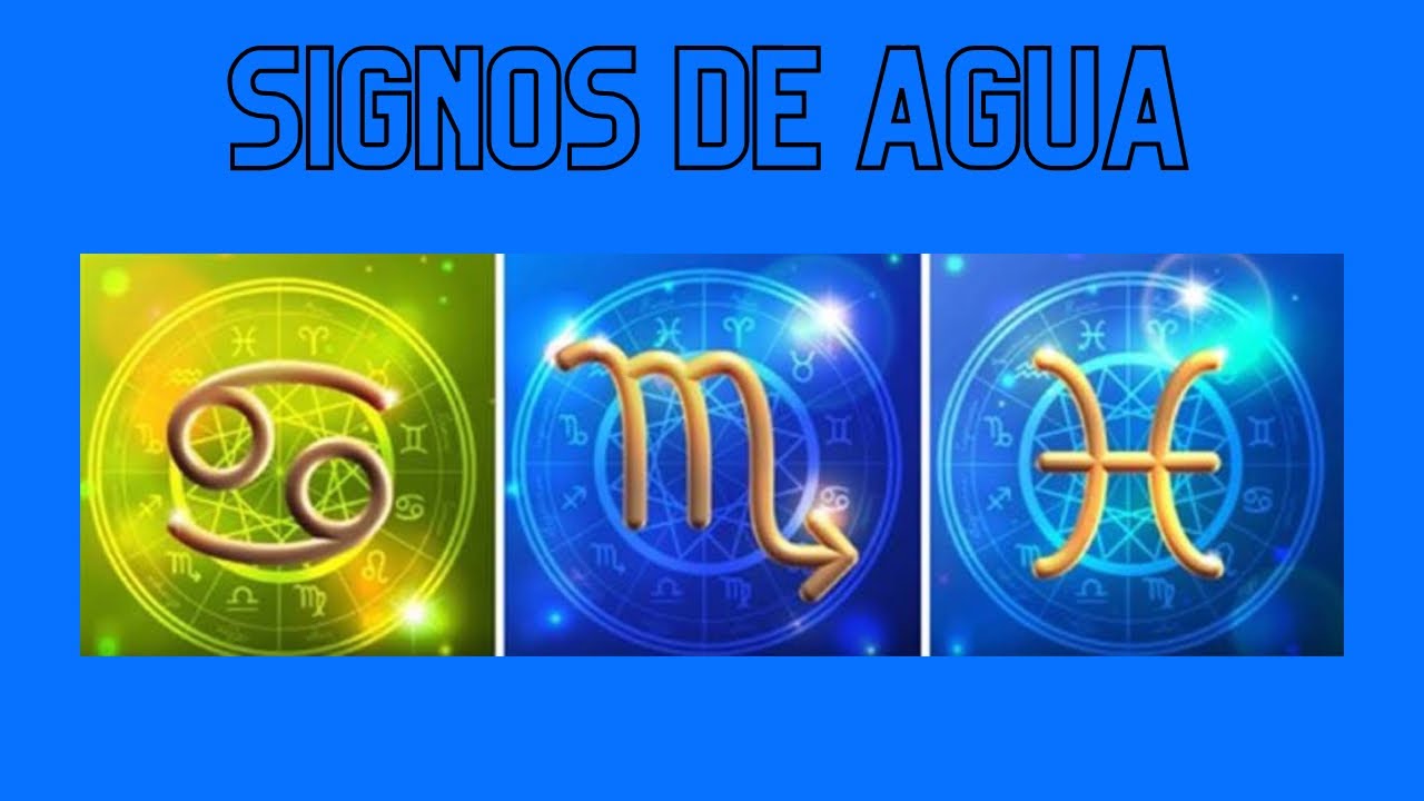 Signos de Agua 🌊 Horóscopos 🔮del 1-7 de Mayo - YouTube