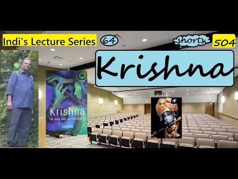 Krishna | Indi's Lecture | Lecture | Krishna Consciousness ...