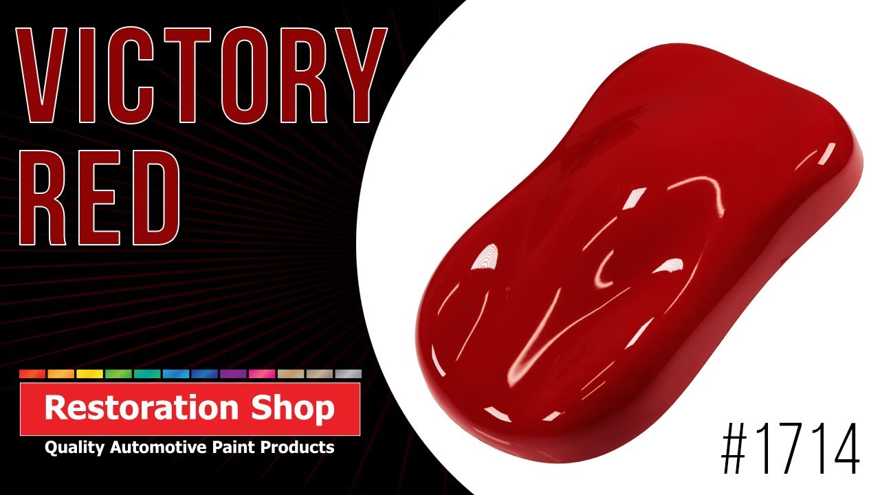 Restoration Shop | #1714- Victory Red - YouTube