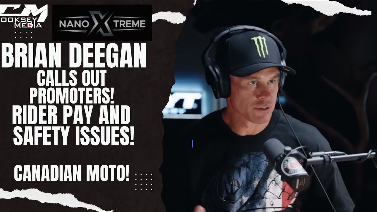 Brian Deegan Says Riders Need Pay From Ticket Sales! Canadian Motocross ...