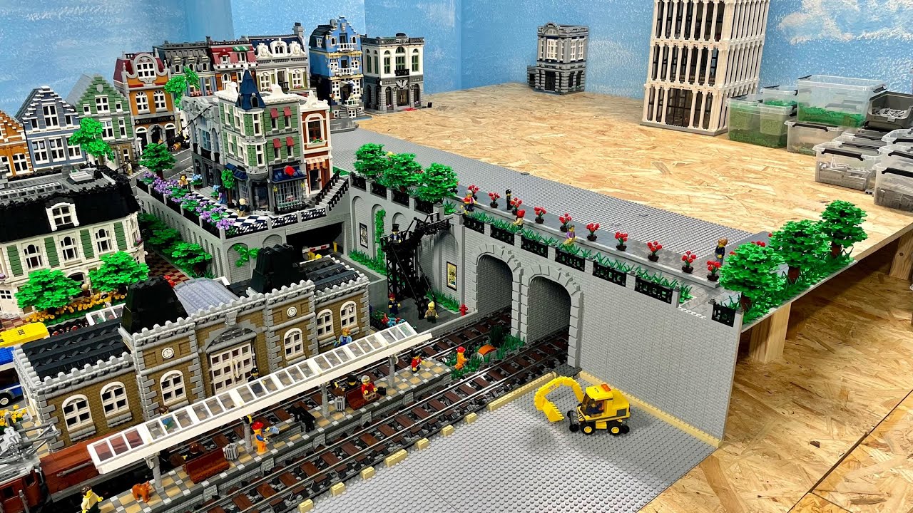 Lego City Update - New area started - YouTube