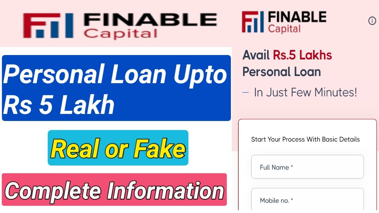 Finable capital personal loan | Finable capital loan real or fake ...