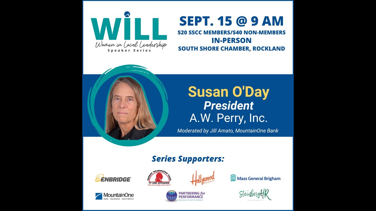 2022 Women in Local Leadership | Susan O'Day, A.W. Perry - YouTube