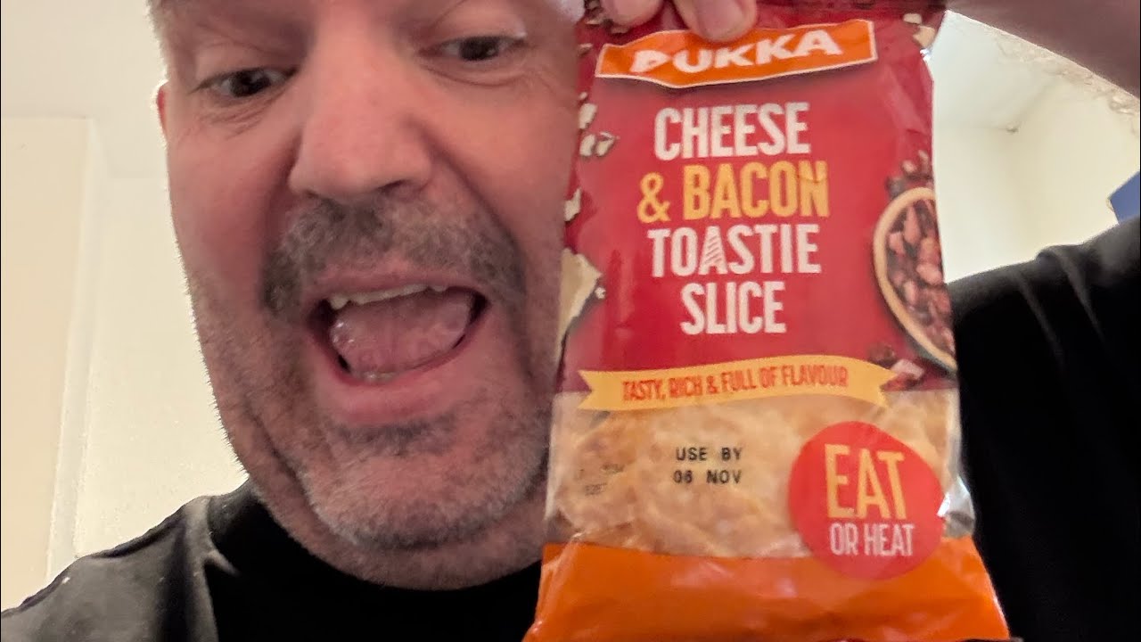 #pukka cheese and bacon toastie slice - YouTube