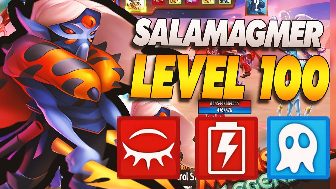 SALAMAGMER LEVEL 100 ! MONSTER LEGENDS #253 - YouTube