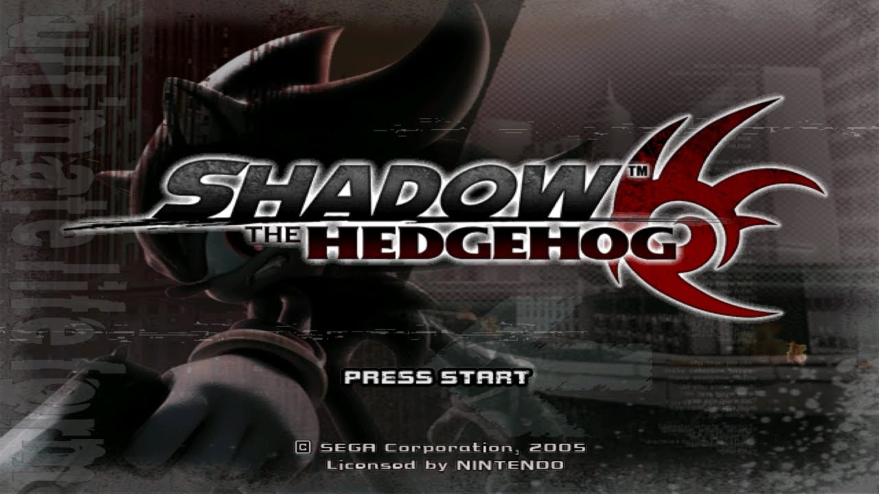 [Shadow the Hedgehog] The edgy Hedgehog - YouTube