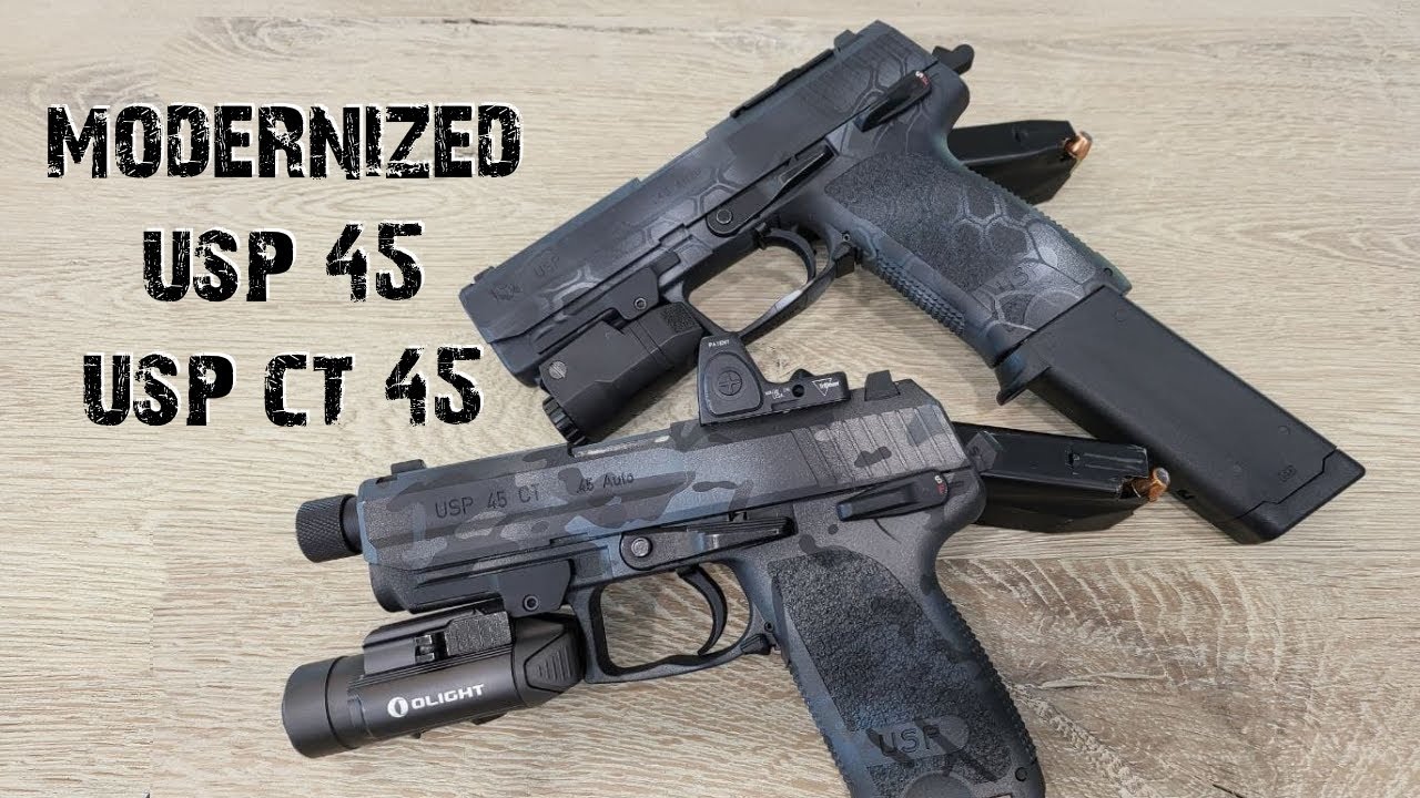 Modernized HK USP Sport and USP CT 45acp for Carry! Review and Overview ...