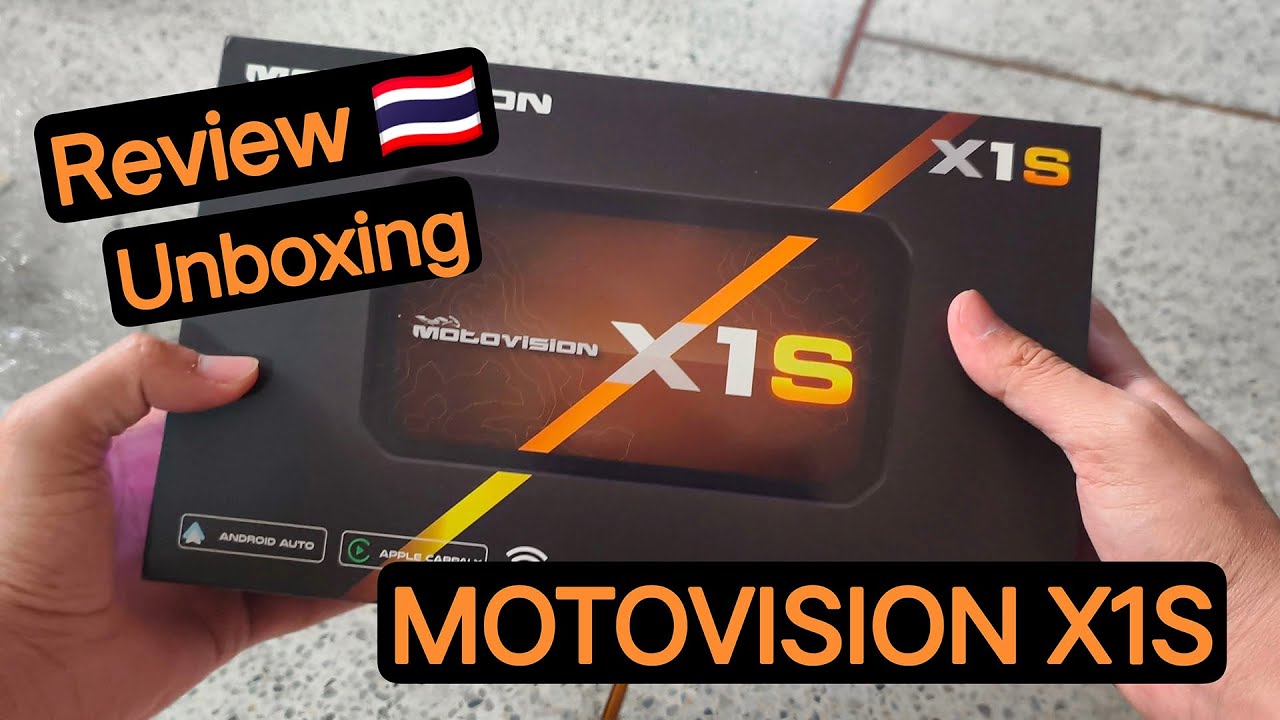 Unbox รีวิว จอ Motovision X1S ฉบับซื้อเอง ใช้เอง! - YouTube