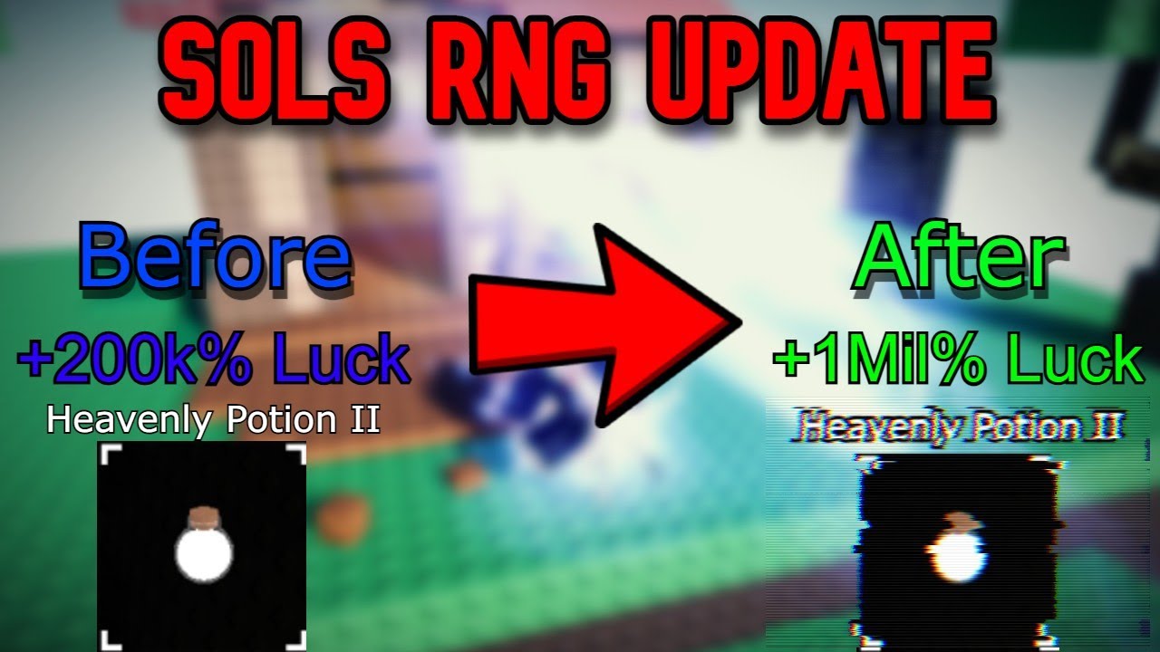 Sols RNG | Using Heavenly Potion II - YouTube