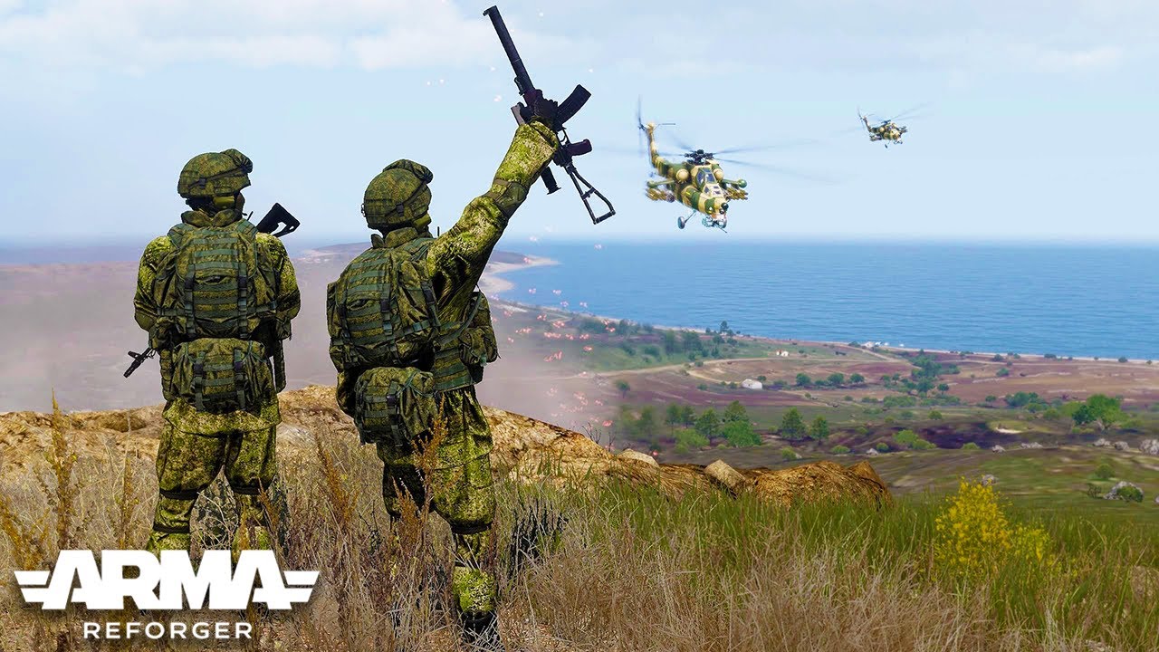 Arma Reforger's Best Server (Free GEN. Rank) Pilot/Infantry (PC ...