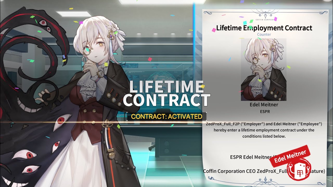 Counter:Side Edel Meitner 100% Loyalty Story - YouTube