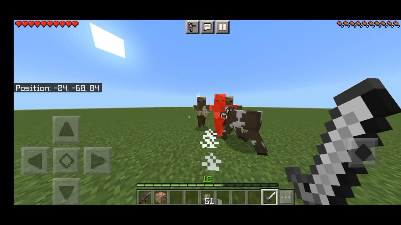 air punch ability in Minecraft bedrock edition with command blocks ...