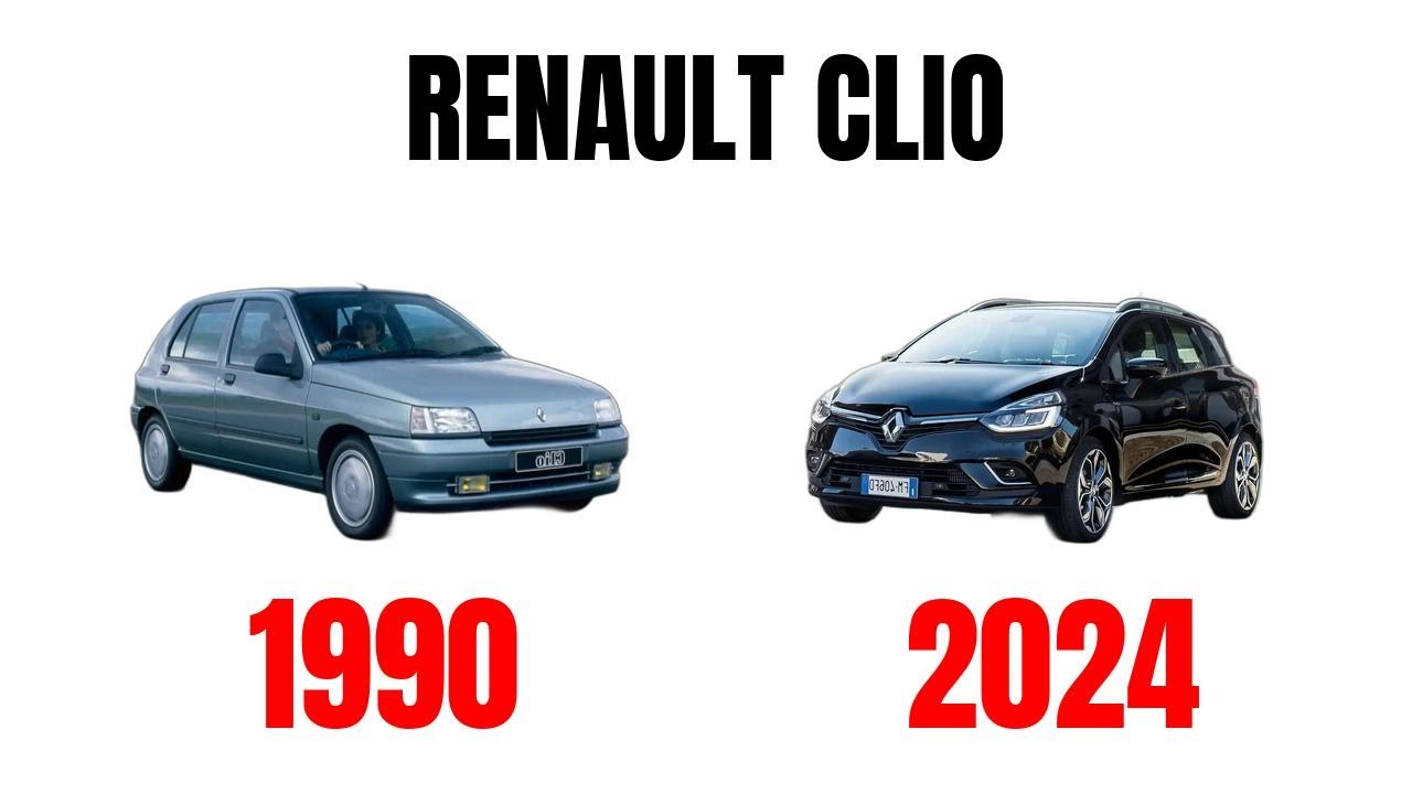 Renault Clio (Evolution 1990 - 2024) - All generations - YouTube