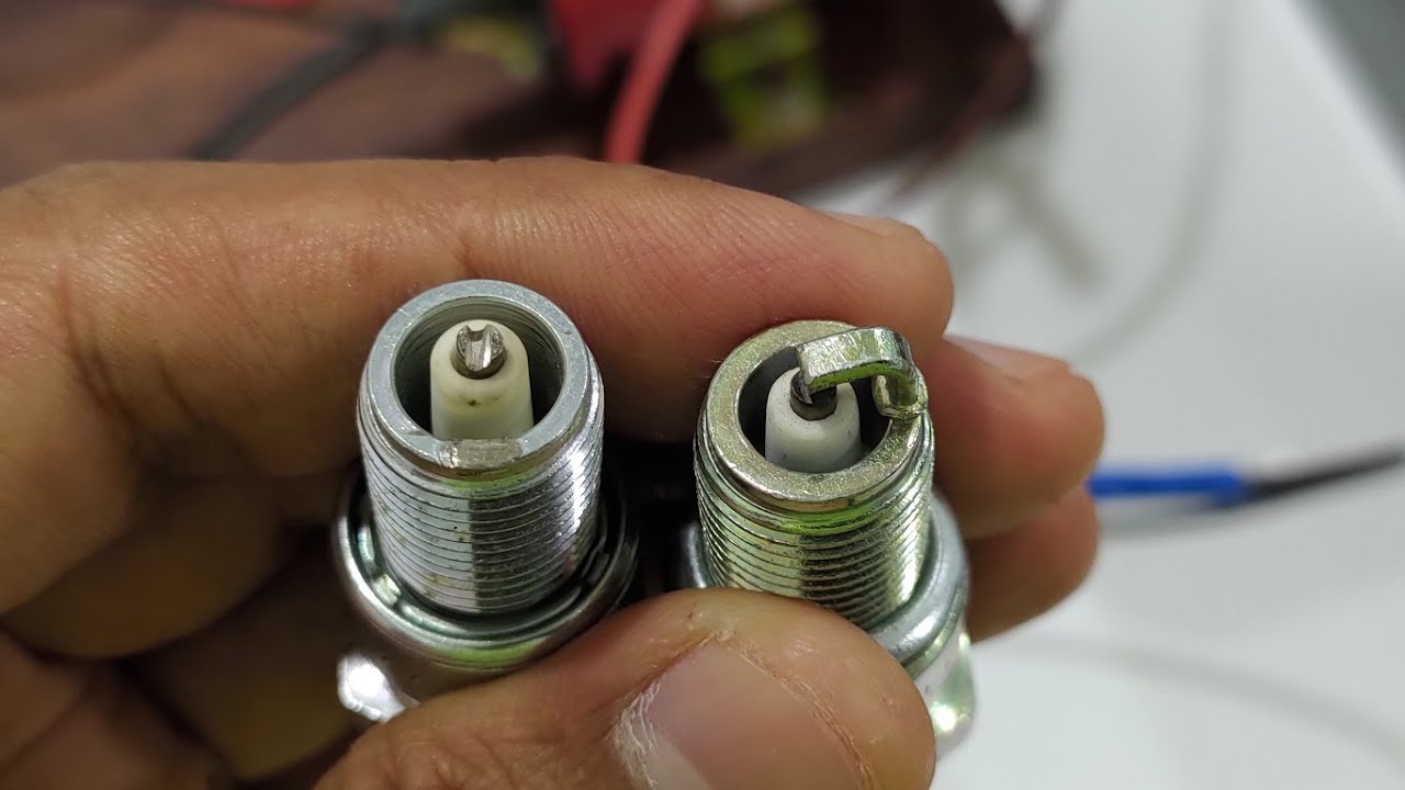 Sparkplug Without Ground Electrode - YouTube