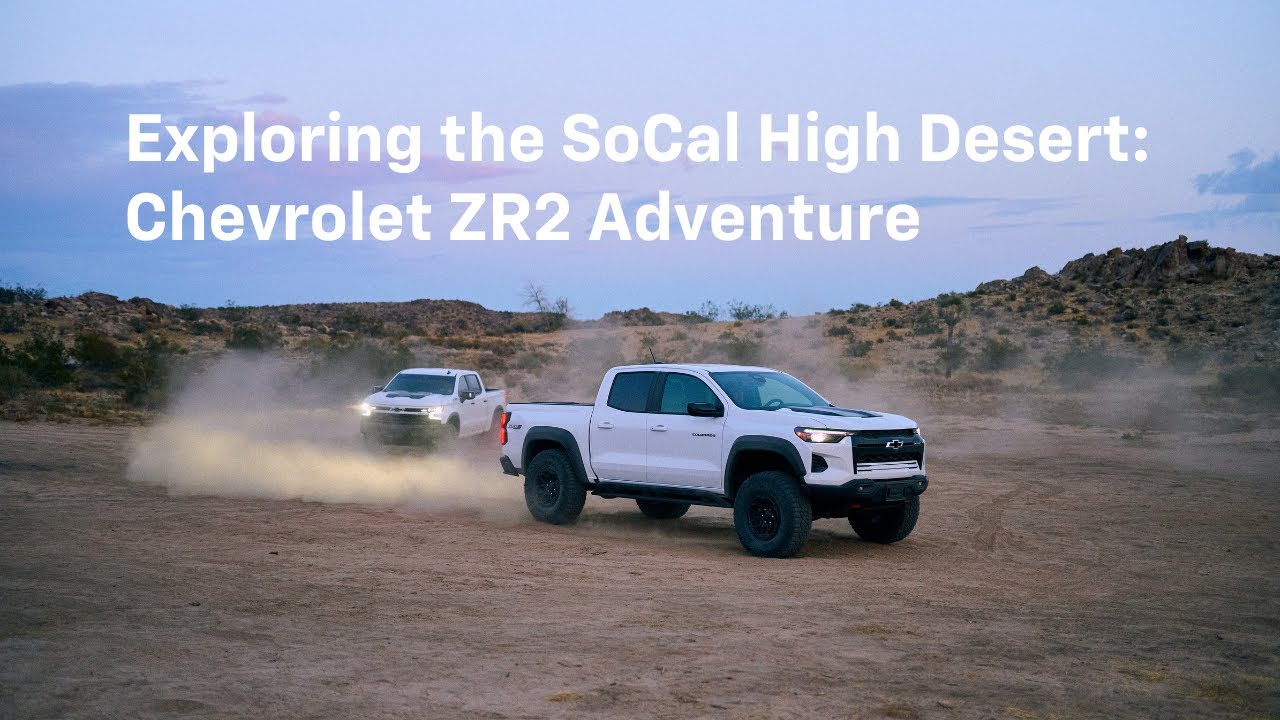 Beyond the Pavement: Exploring the SoCal High Desert in a Chevy ZR2 ...