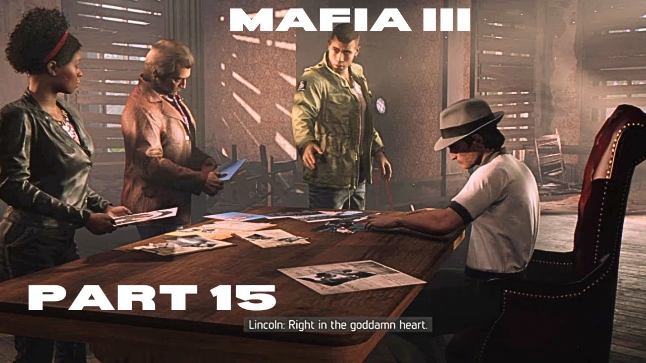 Mafia III Part 15, All three bosses are against each other? - YouTube