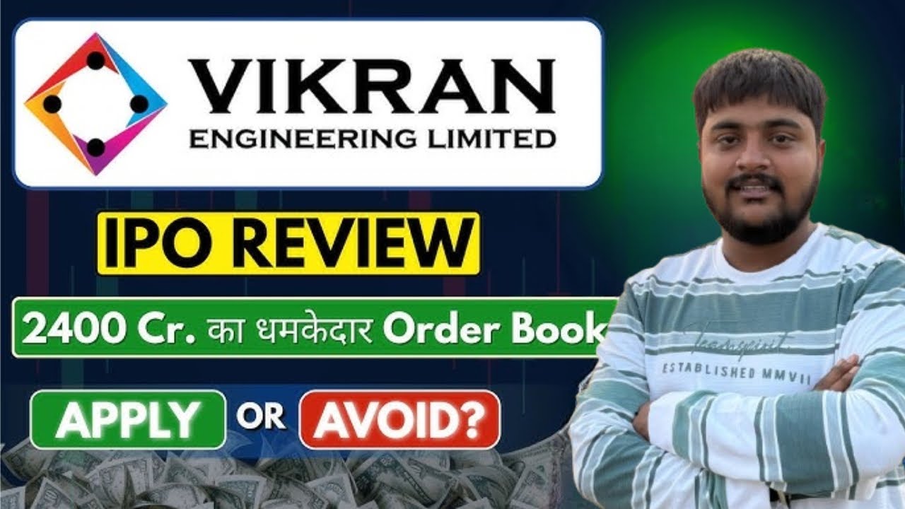 Vikran Engineering IPO Detail Review🔥 | Apply or Not? | Full GMP ...