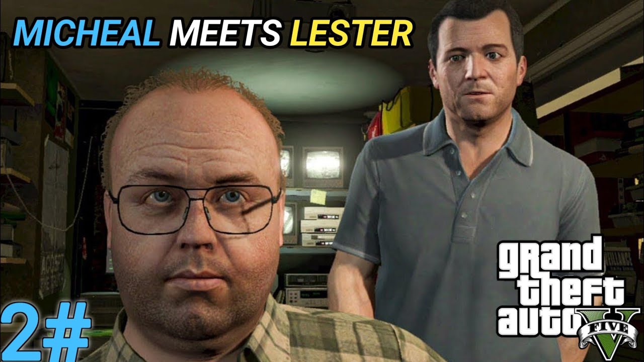 why micheal meet lester in GTA 5!🔥 - YouTube