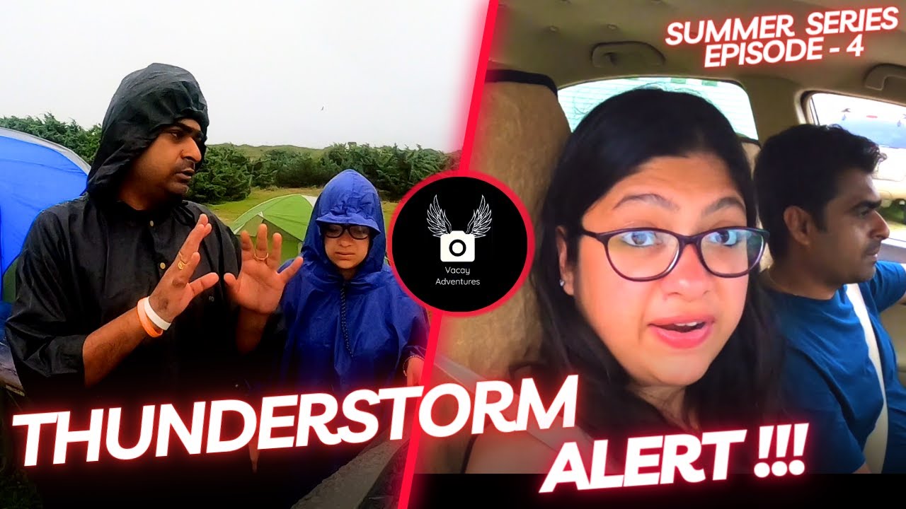 Bengali Surviving a Thunderstorm in a Tent in USA | Camping | বিদেশে ...