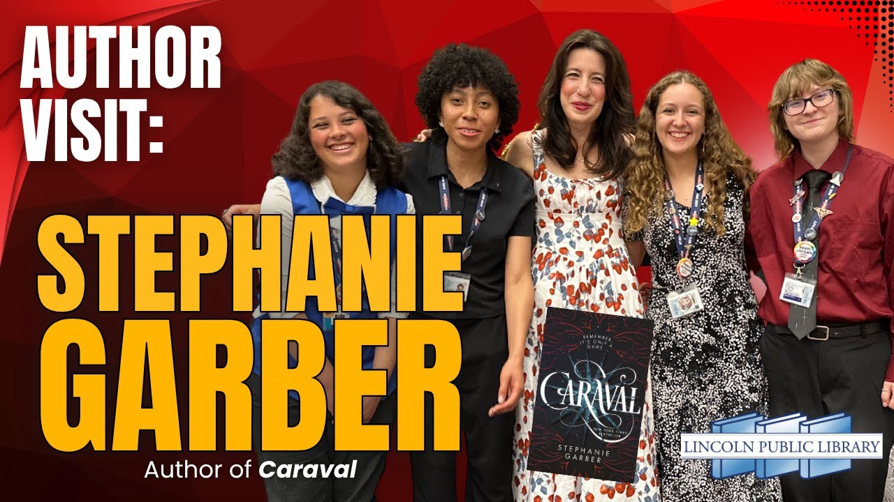 Author Visit: Stephanie Garber at the Lincoln Public Library - YouTube