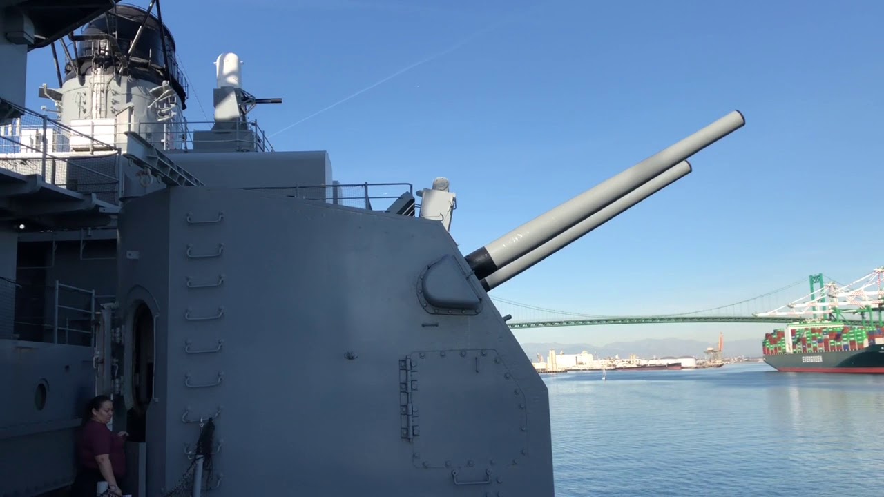 USS Iowa Tour - YouTube