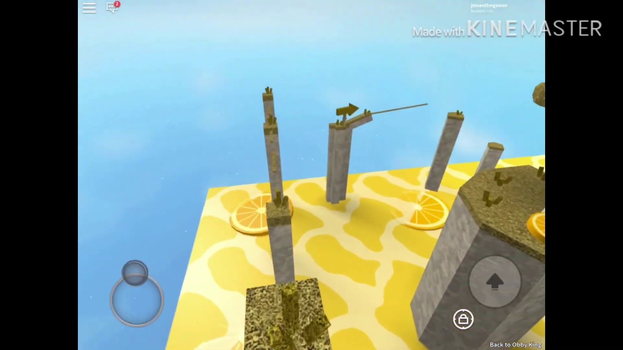 Obby king singleplayer maps #1 (lemon lake) - YouTube