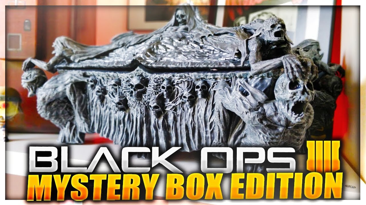 UNBOXING de L'ÉDITION COLLECTOR "MYSTERY BOX" de BLACK OPS 4 ! - YouTube