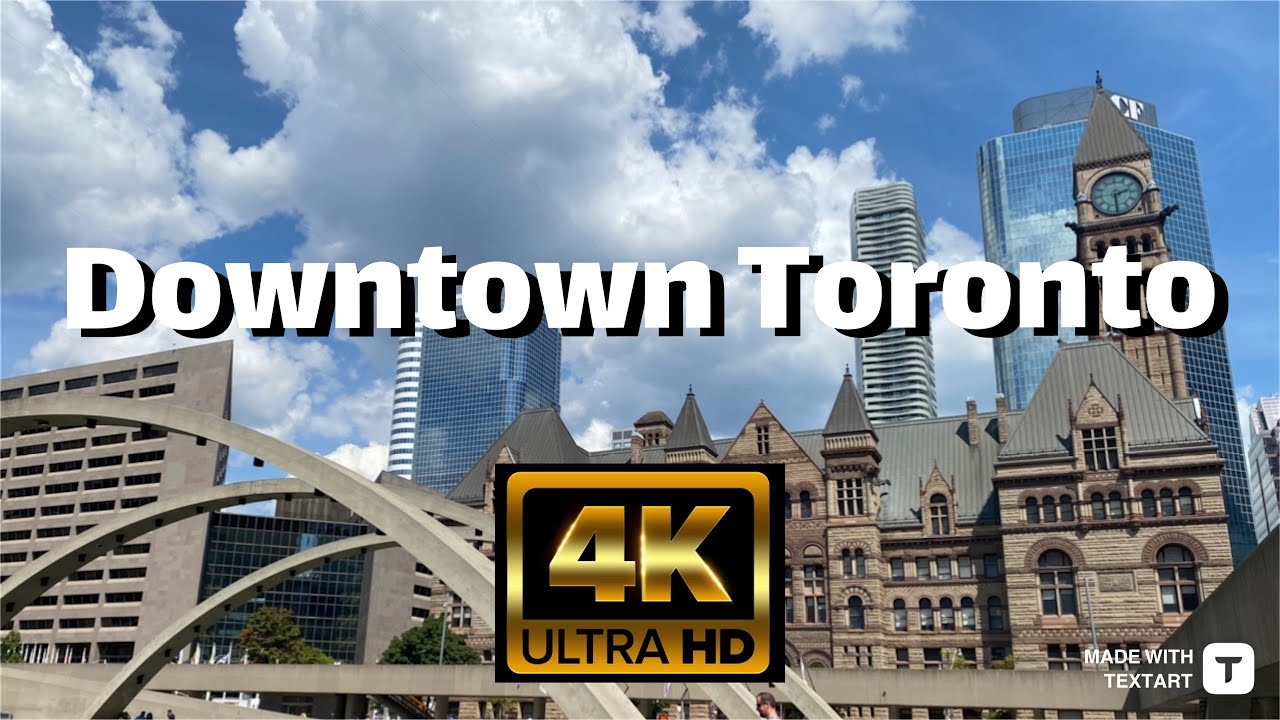 【4K】Downtown Toronto - Yonge Street - Day Walk - YouTube